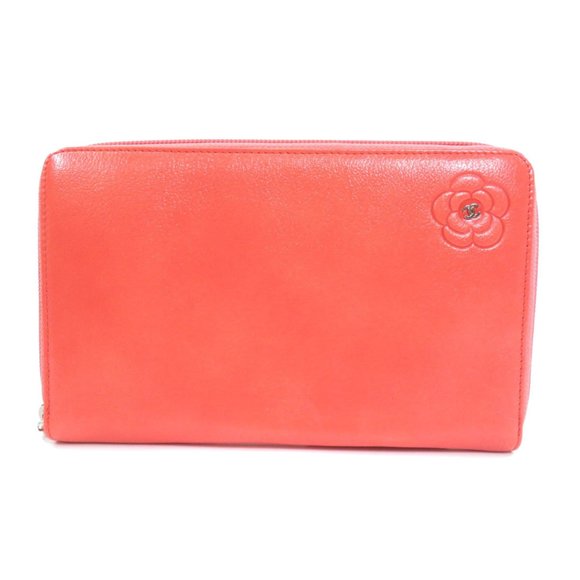 CHANEL | Accessories | Chanel Coco Mark Long Wallet Calf Ladies Chanel ...
